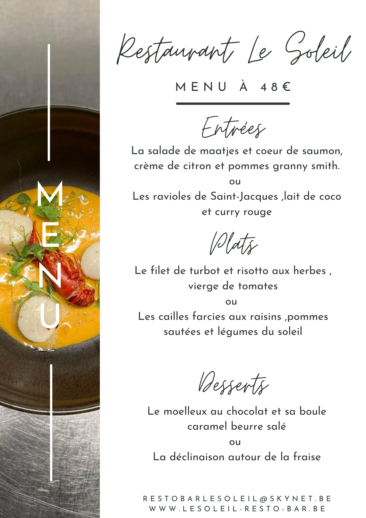 Restaurant Le Soleil - Restaurant / Bar - Walhain